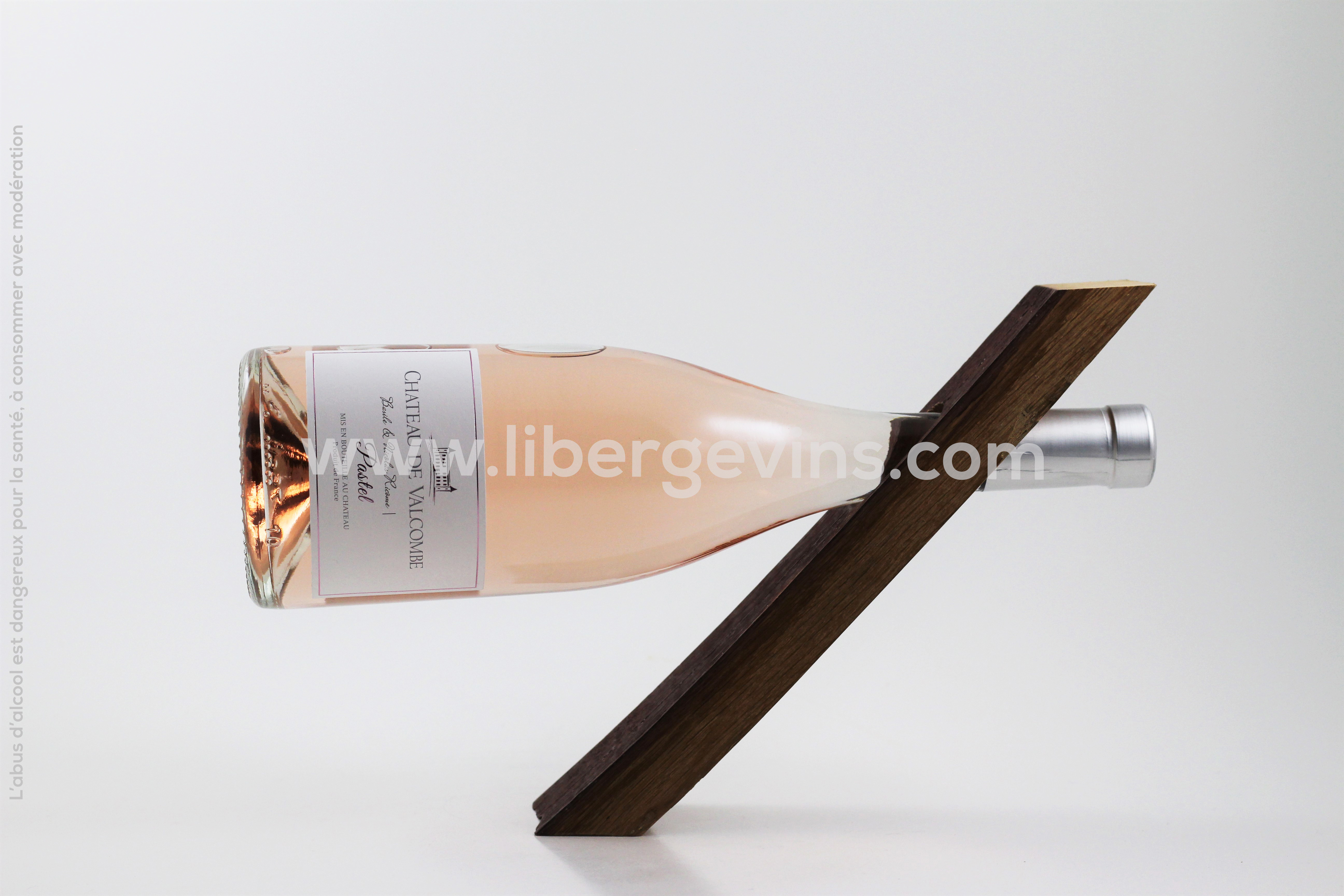 CHATEAU DE VALCOMBE - COSTIERES DE NIMES AOP - PASTEL ROSE 2024 syrah ...
